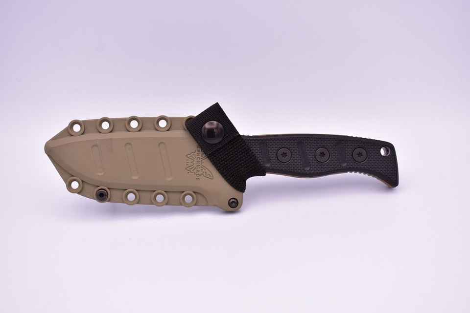 Custom Textured G10 Handles for Benchmade Fixed Adamas 375, Grips ...