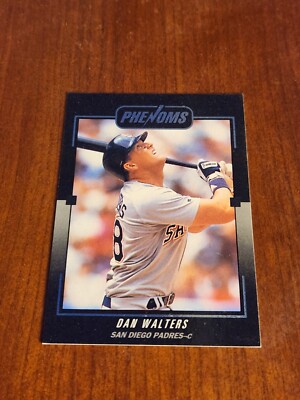 1992 (PADRES) Donruss Rookies Phenoms #BC12 Dan Walters | eBay