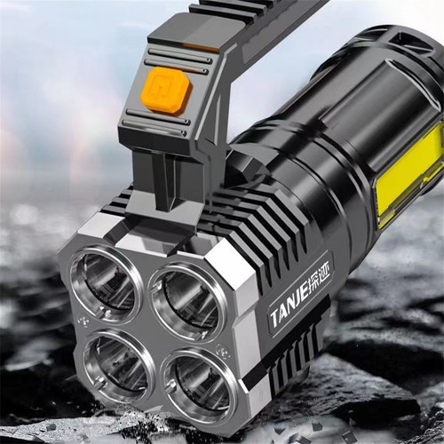 Strong Light Flashlight, Flashlights High Lumens Rechargeable Handheld ...