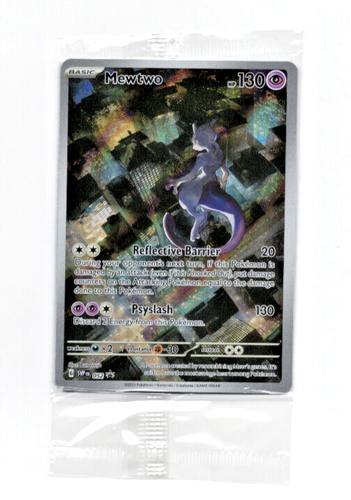 *Sealed* Pokemon Scarlet & Violet 151 MEWTWO SVP BLACK STAR PROMO 052 ...