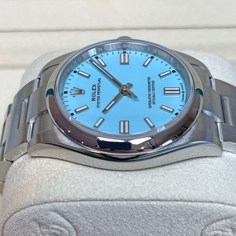 Unworn 2025+ Rolex OP 36, Turquoise Blue, Full Set, 126000-0006 | eBay