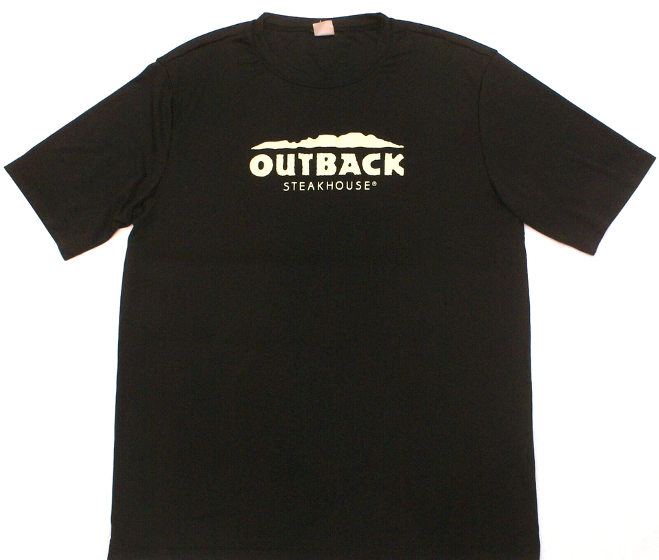 Outback Steakhouse Employee Uniform Work T-Shirt, Size Small | eBay