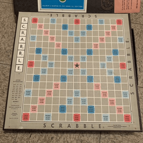 Selchow & Righter Scrabble 1948, 1949, 1953 Complete | eBay