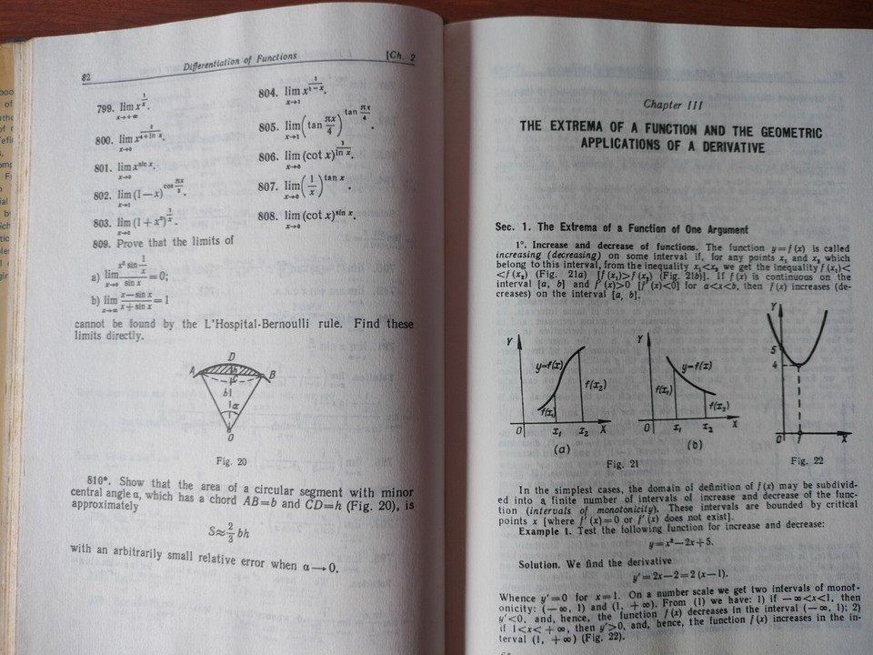 Problems in Mathematical Analysis by B. Demidovich Mir Publishers ...