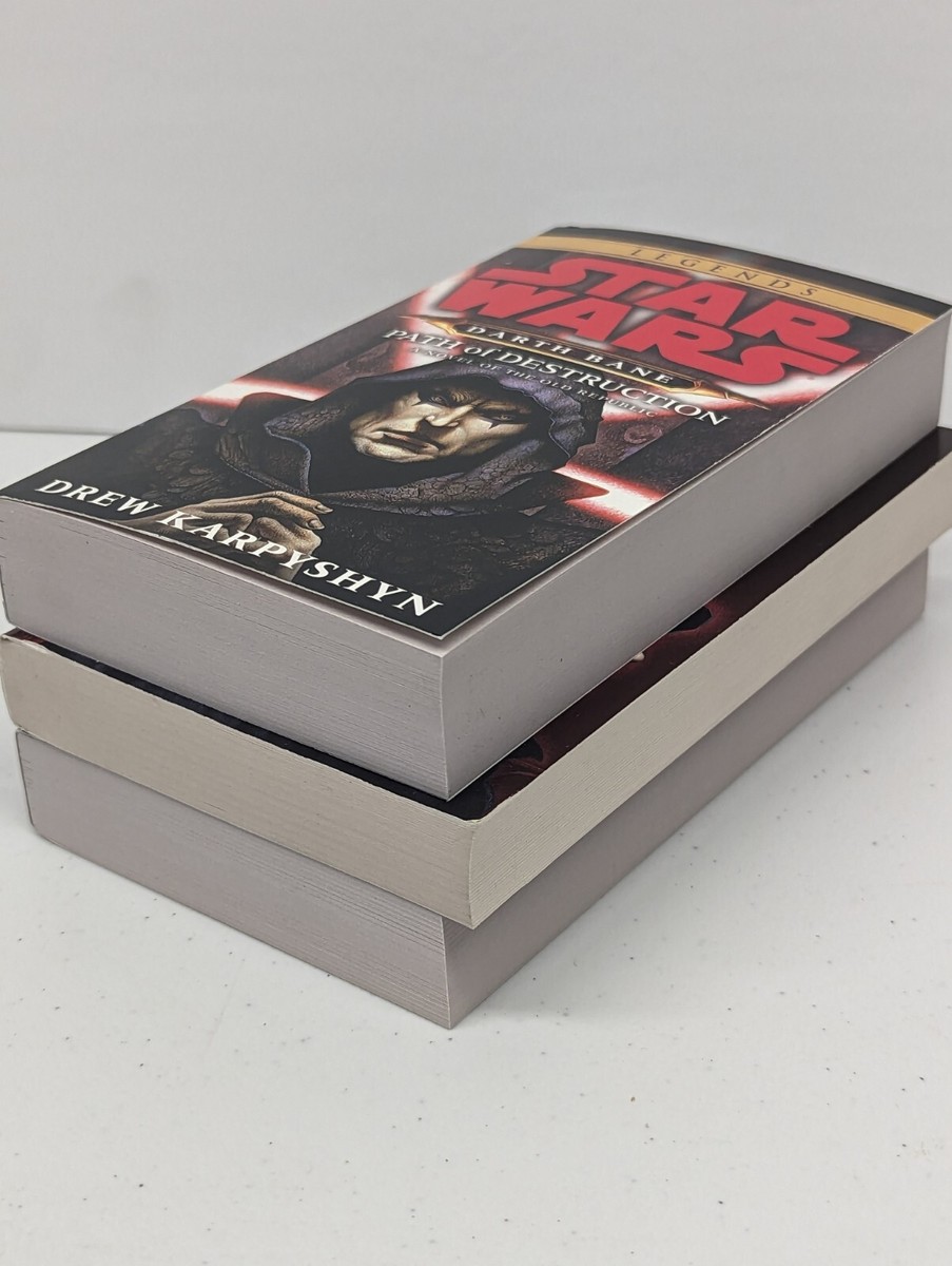 Darth Bane Trilogy Book Cover