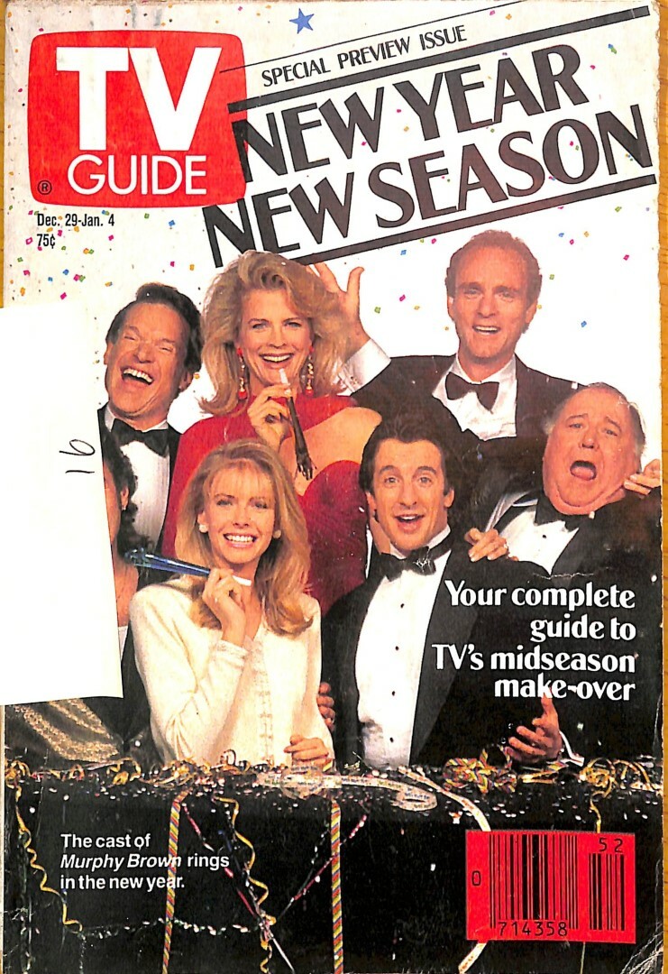 TV Guide, December 29 1991 | eBay