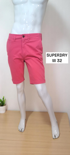 Superdry Taille 42 W 32 Superbe bermuda rose homme en coton | eBay