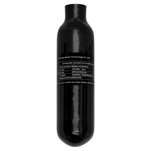4500Psi Pcp Air Tank 0.22L 13Cu in 220cc Carbon Fiber HPA Tank,Gas ...