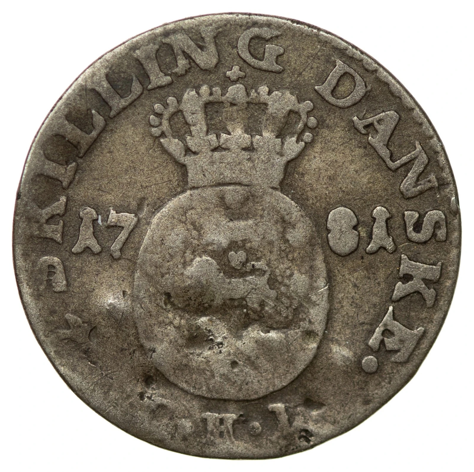 Denmark - 2 Skilling Dansk 1781 - Christian VII | eBay