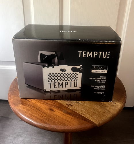 Temptu Pro S-One Compressor (Brand New) Make up Airbrush Face & Body 40 ...