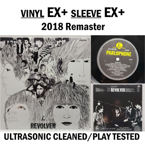 The Beatles Revolver LP Parlophone 2018 Remaster EX+ Vinyl Cleaned ...