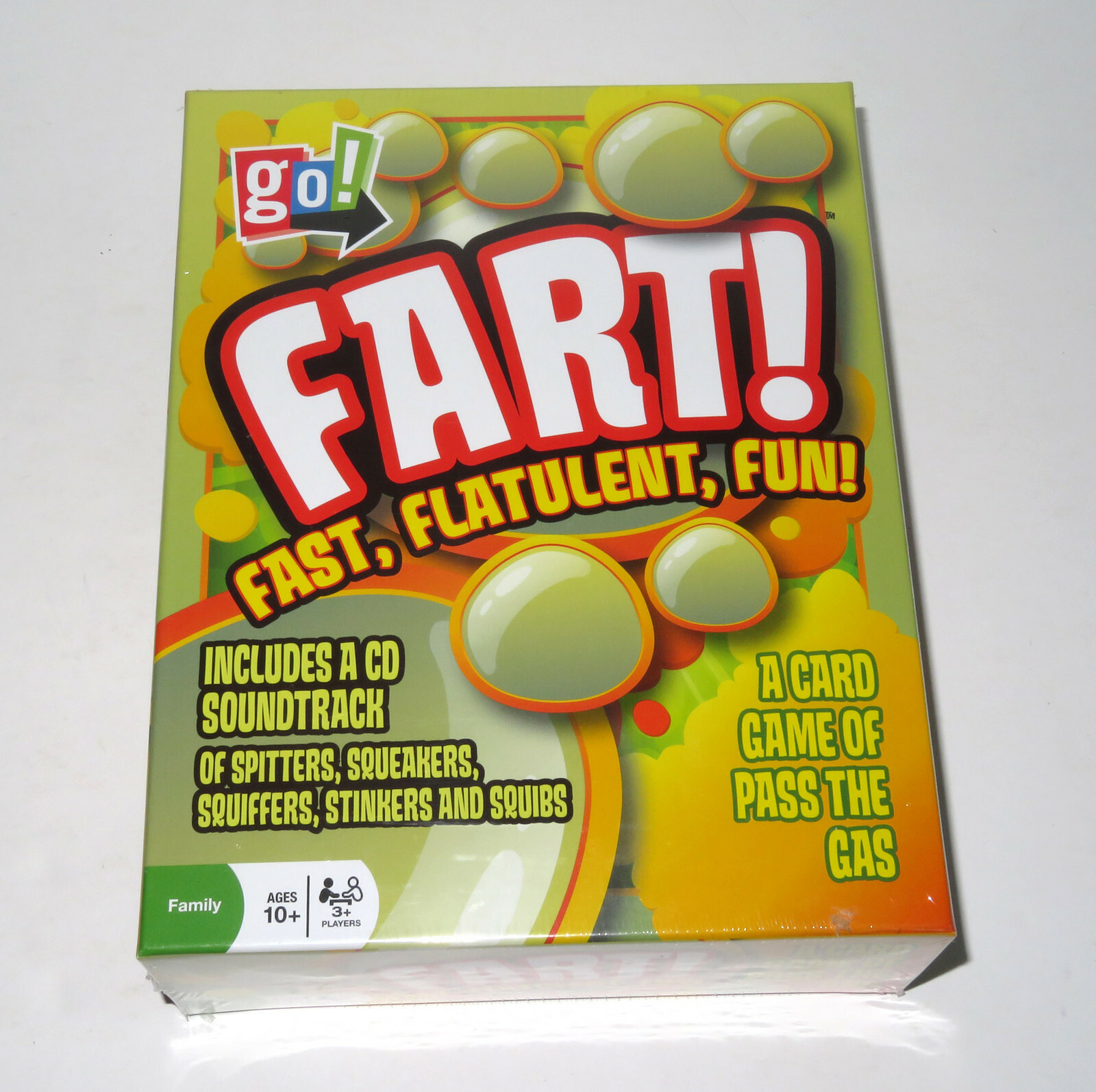 FART! the Fast, Flatulent, Explosive Card Game of Pass the Gas - BRAND ...