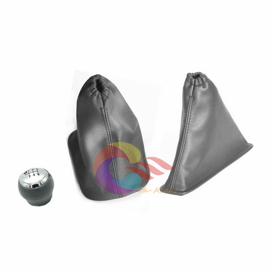 1x Gray Gear Shift Knob + Gear Shift / Hand Brake Hole Boot For Corolla ...