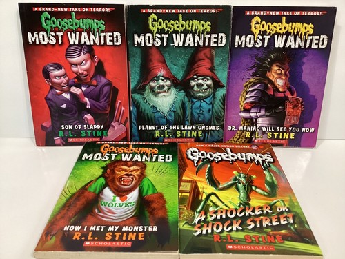 Lot of 5 Goosebumps Most Wanted books by R. L. Stine Paperback | eBay
