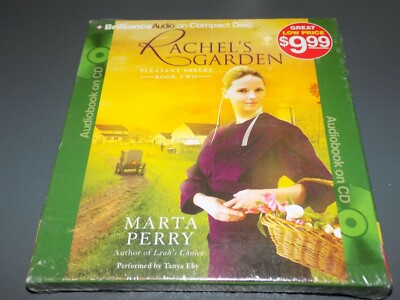 RACHEL'S GARDEN Pleasant Valley Book Two 2 Marta Perry Audiobook 5 CD ...