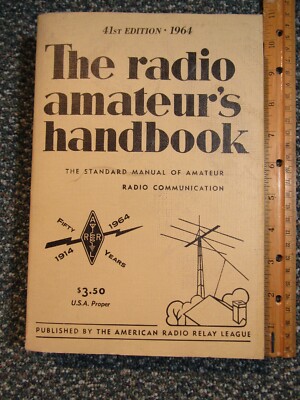 The ARRL Radio Amateur's Handbook ~ 1964 ~ Ham Radio ~ original | eBay
