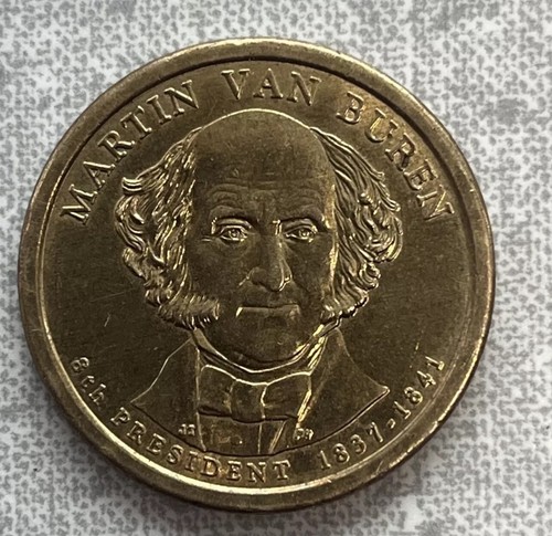 2008-D Martin Van Buren Presidential Dollar 8th President 1837-1841 ...