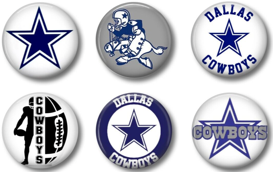 Dallas Cowboys football team sport pins buttons pinbacks magnets | eBay