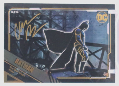 2022 DCEU Trading Cards BATMAN CHRISTIAN BALE LASER ETCHED SIGNATURE # ...