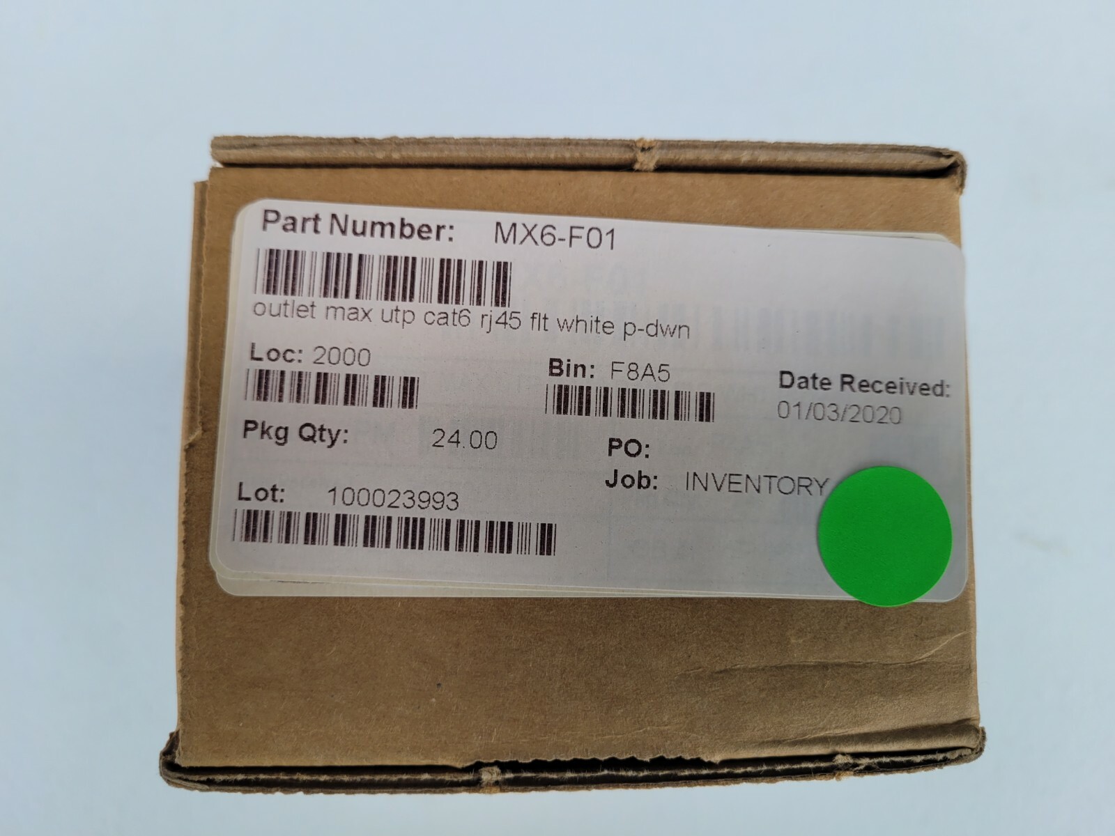 Siemon Mx6-f01 Max Module Flat Category 6 Universal Black Rj45 Cat 6/5e ...