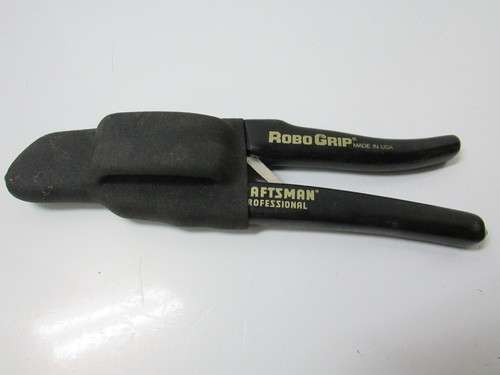 Sears Craftsman Prof USA Nos 7” Curved Jaw Robo Grip Pliers Plier 45008 ...