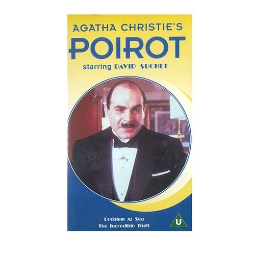 Agatha Christie's Poirot: Problem At Sea & The Incredible Theft VHS ...