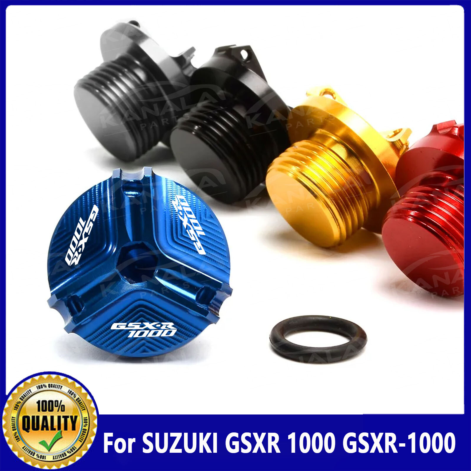 For SUZUKI GSXR 1000 GSXR-1000 CNC Oil Filler Cap Engine Plug Cover ...