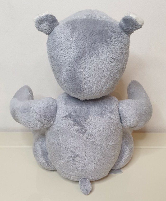 Hippo Plush Charlie Bear Henrietta Hippopotamus Soft Toy Jointed Baby ...