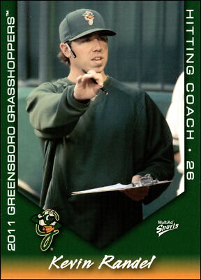 2011 MultiAd #30 Kevin Randel HC Greensboro Grasshoppers | eBay
