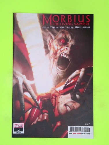 Morbius #2 Vol. 3 2020 Marvel Comics High Grade Comic Book A78-34 | eBay