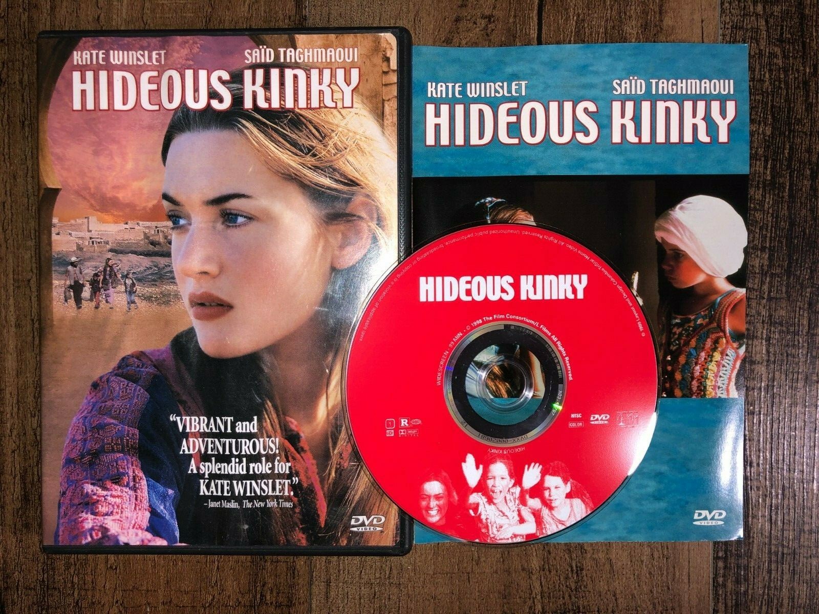 Hideous Kinky (DVD, 1999) French Film, Kate Winslet, Said Taghmaovi ...