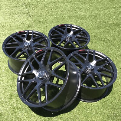 20" AMG E63 MERCEDES WHEELS RIMS OEM STOCK GENUINE E550 E450 E53 E63S ...
