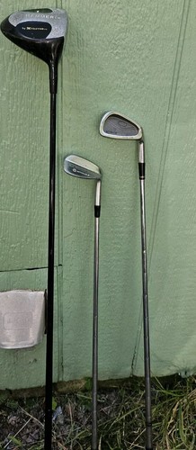 Lot 3: Golf Clubs X factor Hammer 10 Deg Driver and Maxfli & King Snake ...