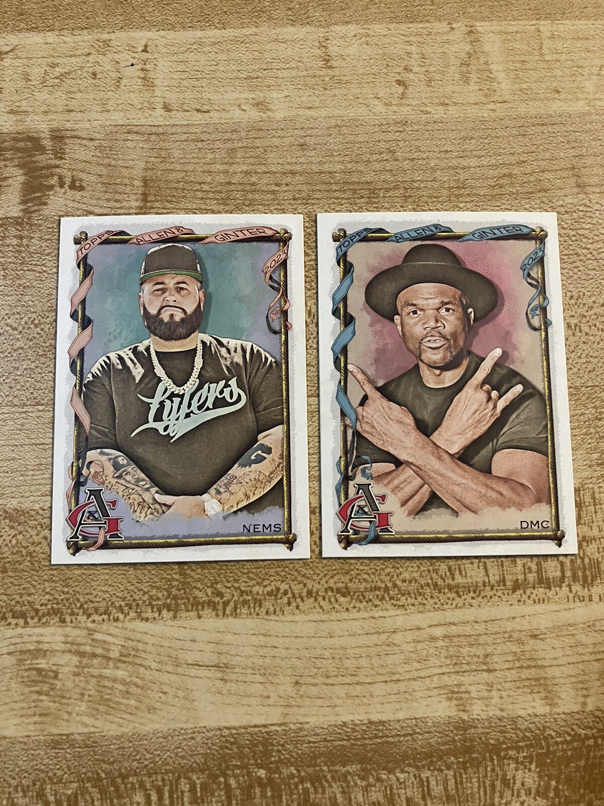 2023 Allen & Ginter King of Rock Music RUN DMC #223 & Rapper Gorilla ...