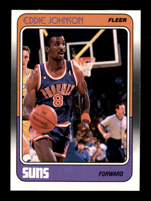 1988 Fleer #90 Eddie Johnson NM/NM+ X2882553 | eBay