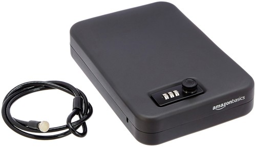 Amazon Basic Security Case Security Box Portable Combination Lock XL 192233012315| eBay