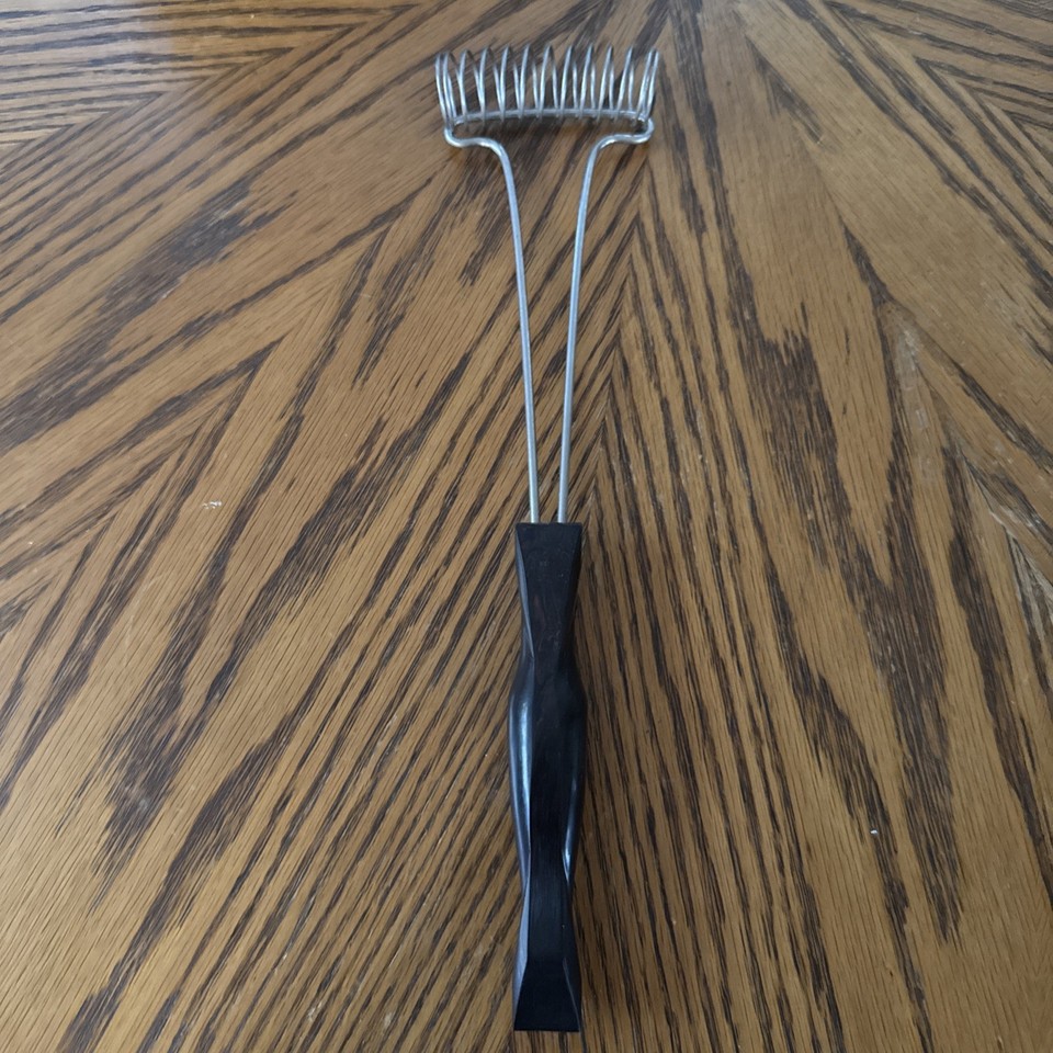 Cutco 1714 Mix-Stir Whisk Kitchen Utensil Tool Classic Swirl Brown ...