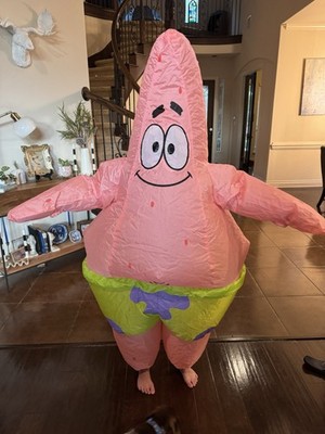 Patrick Star SpongeBob Spirit Halloween Adult Inflatable Costume W ...
