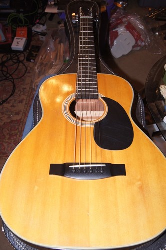 Goya Small Bodied Acoustic Guitar 53G-610 CF Martin Korea Grover Tuners ...