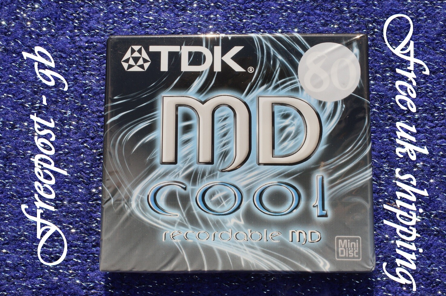 Sony+Net+MD+Walkman+MZ-DN430+MiniDisc+Player+PSYC+w%2F+TDK+80+Minute ...