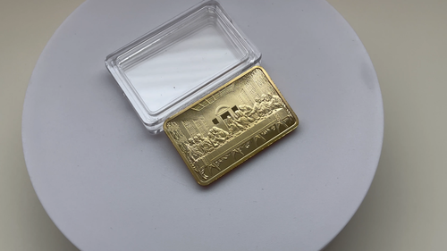 Gold Bar Jesus Christ The Last Supper FAKE Gold Bullion Bars Religious ...