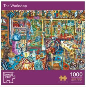 Corner Piece The Workshop Jigsaw Puzzle - 1000 Pieces - New and Sealed ...