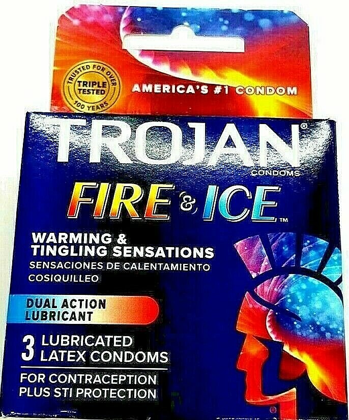 Trojan Condoms Fire And Ice