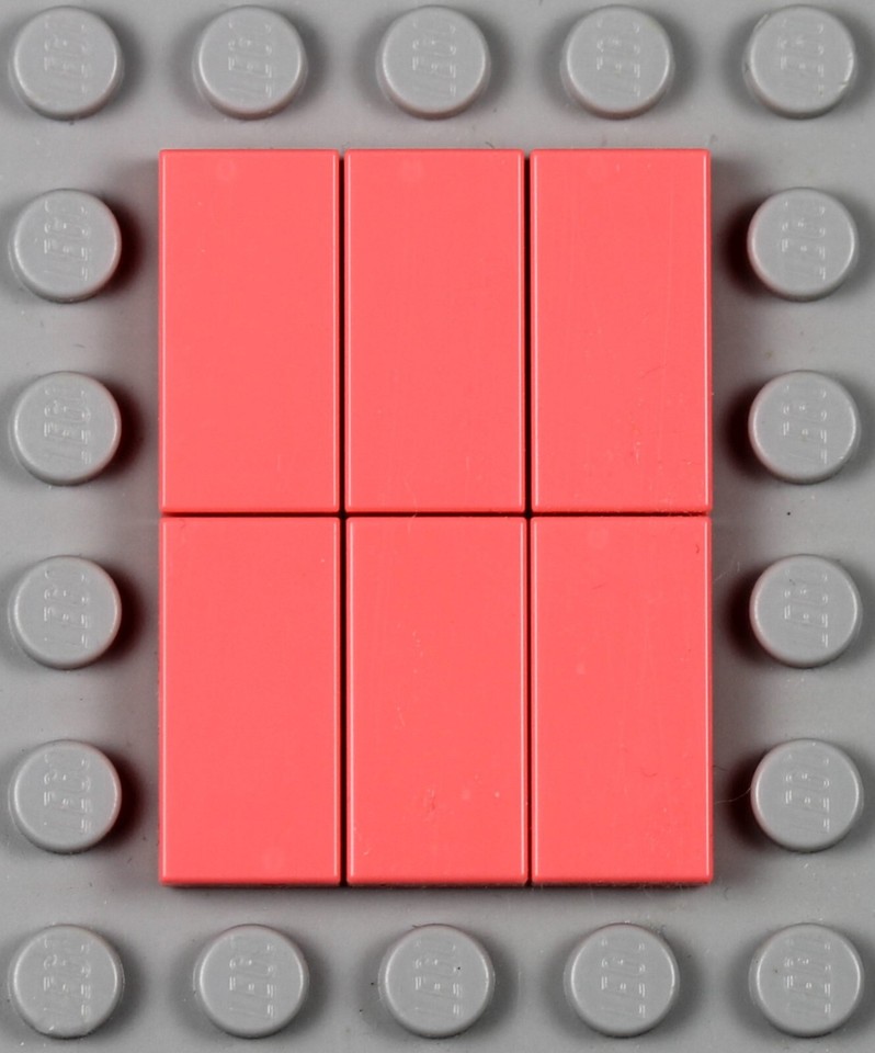LEGO - 1x2 Tiles - PICK YOUR COLORS - Finishing Plate Smooth Flats ...