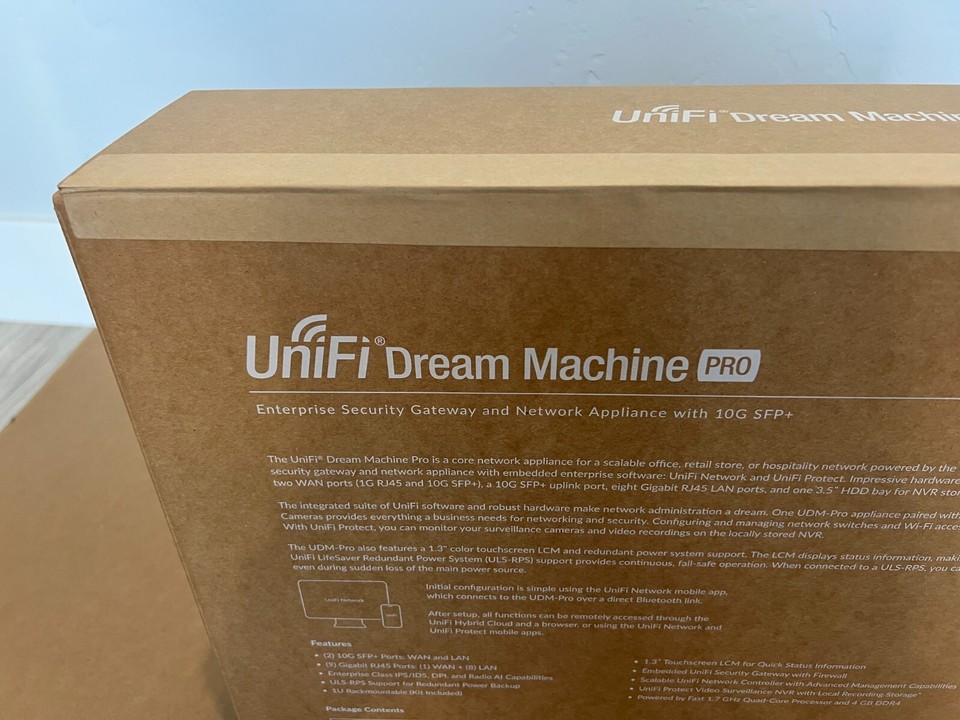 Ubiquiti UniFi Dream Machine Pro - Brand New in Sealed Box - UDM-PRO | eBay