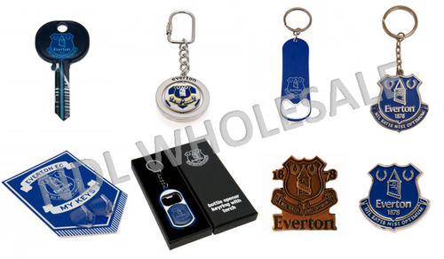 EVERTON FC Keyring Badge Bag Charm Door Key Bottle Opener Torch Gift ...
