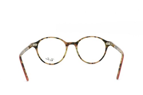 Ray-Ban RED-PINK TORTOISE Eyeglasses New Authentic 7118 5714 50-19-145 ...