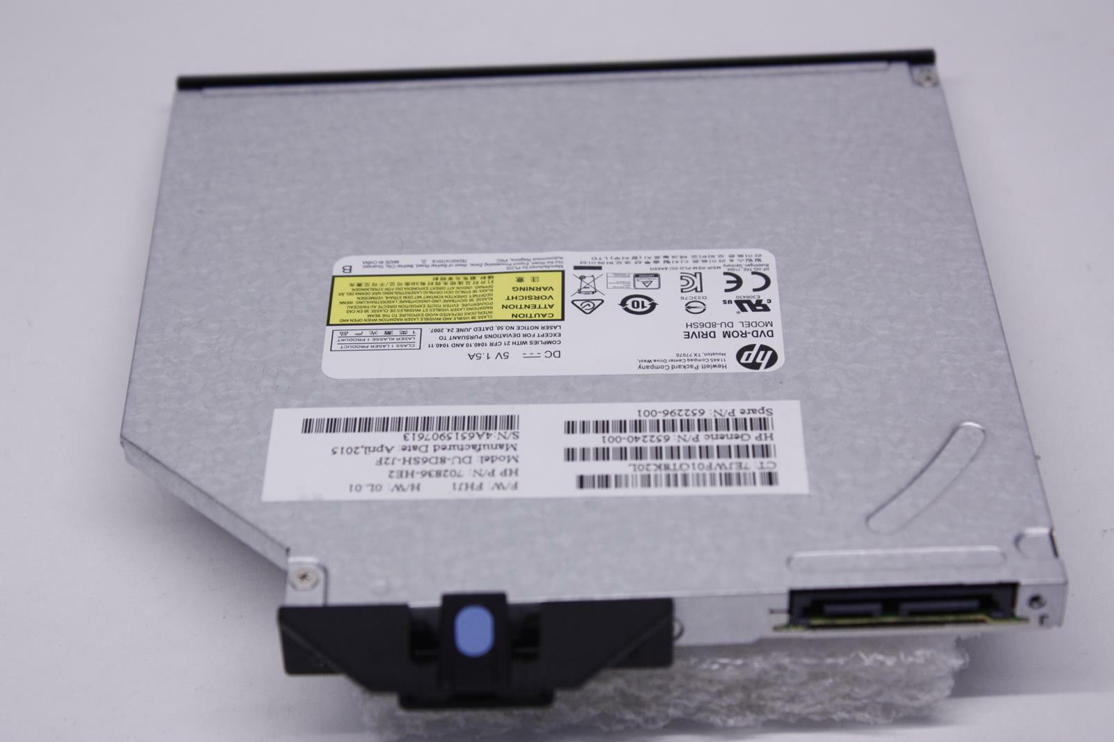 HP 652296-001 652240-001 702836-HE2 SLIM DVD-ROM DRIVE | eBay