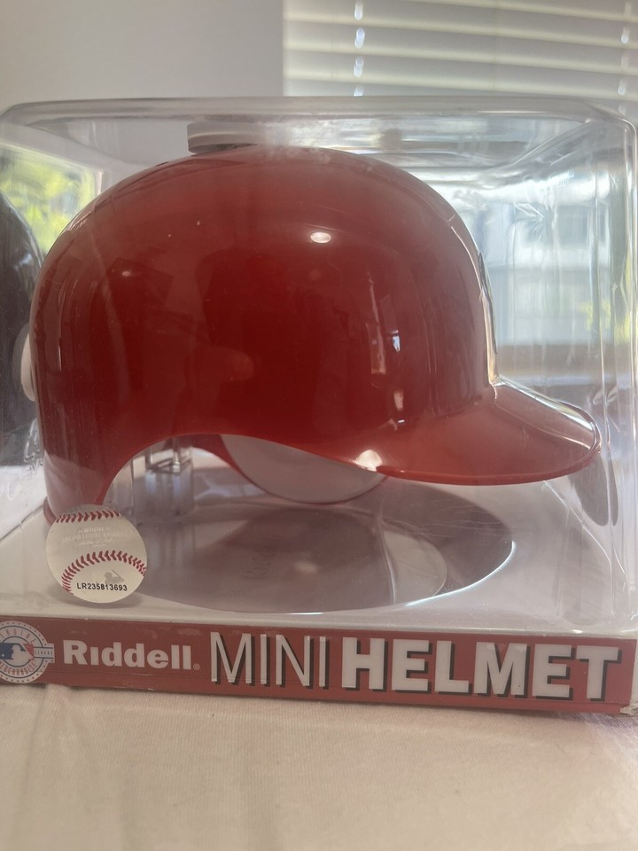 WASHINGTON NATIONALS RIDDELL MLB MINI BASEBALL BATTING HELMET WITH ...