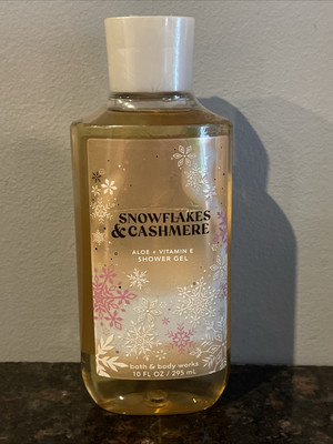 New Snowflakes & Cashmere Body Shower Wash 10oz Bath & Body Works | eBay